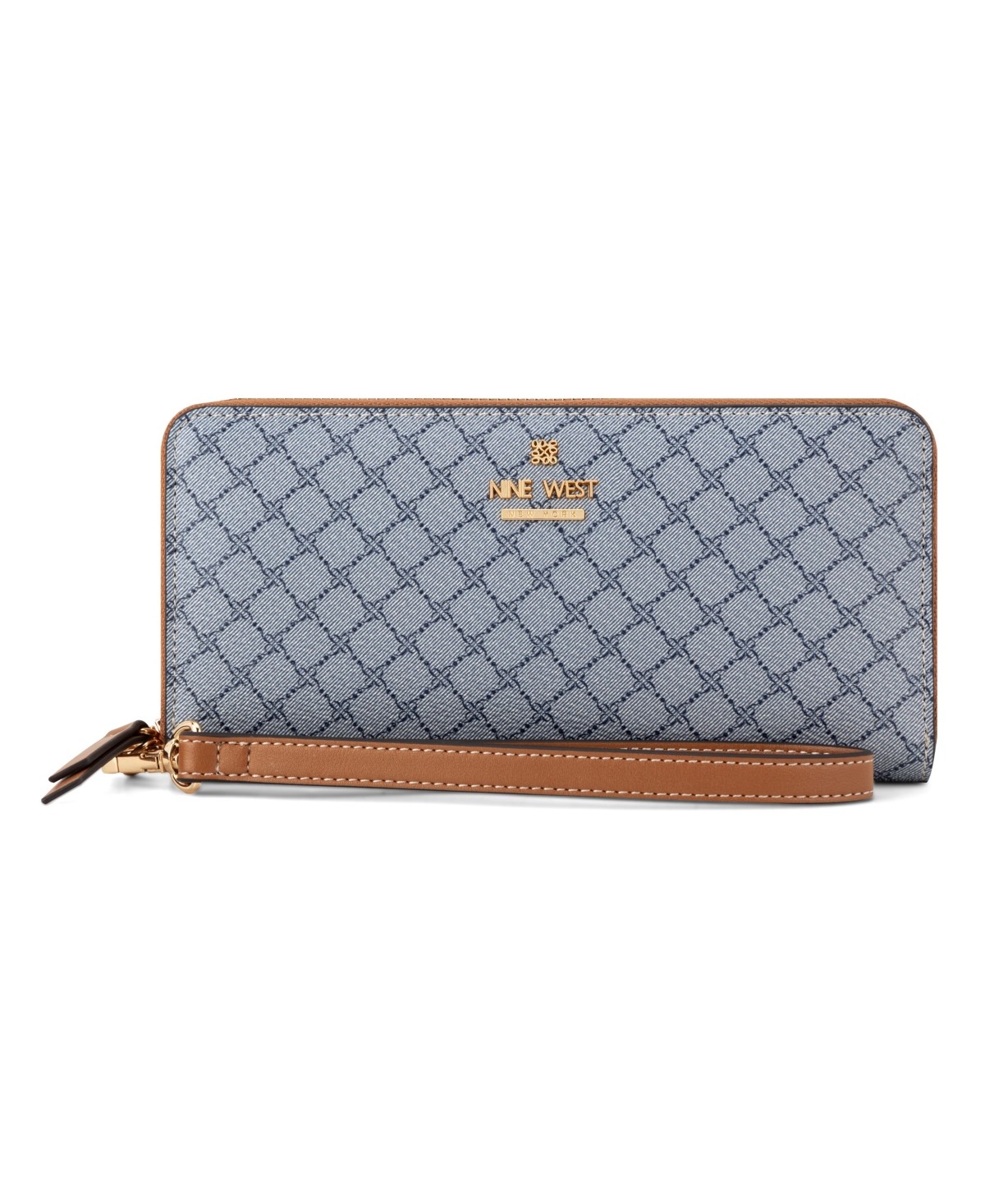 Click here for Nine West Womens Luela Zip Around Wristlet - Chamb... prices