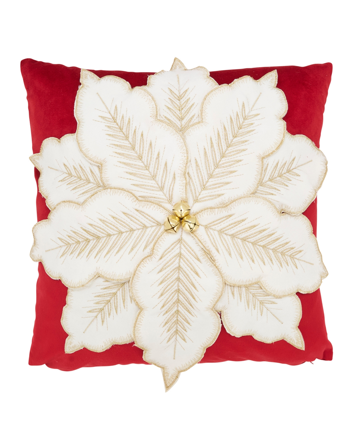 Click here for Saro Lifestyle Velvet Poinsettia Poly Filled Decor... prices