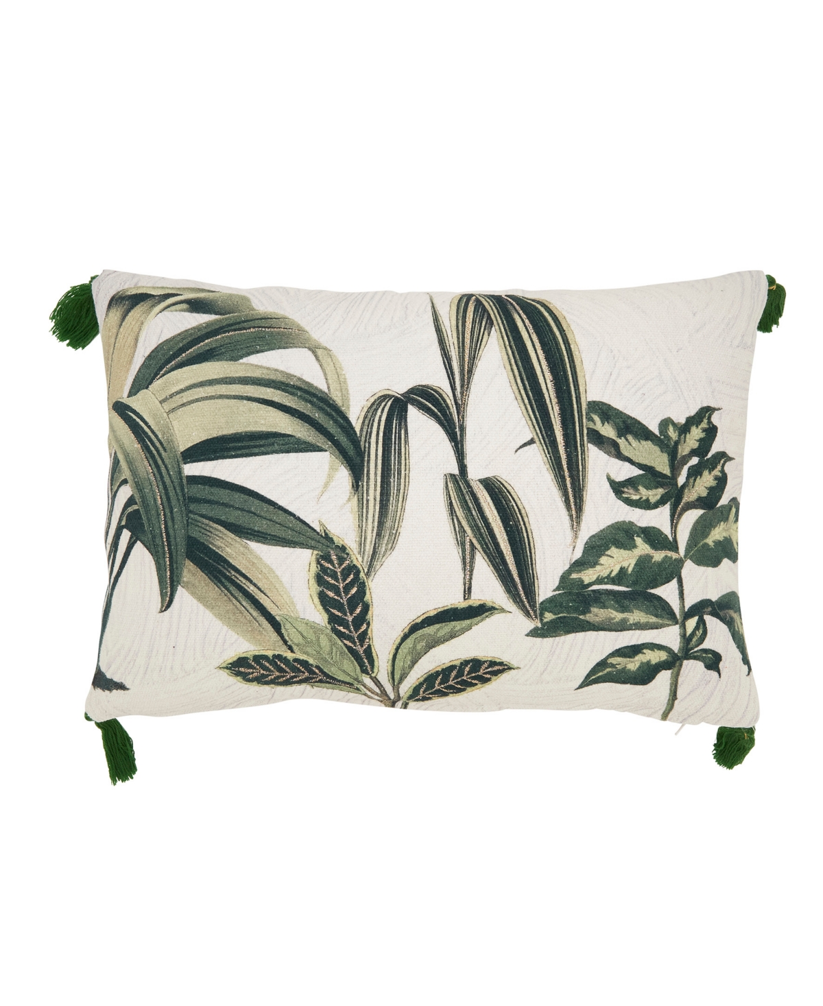 Click here for Saro Lifestyle Palm Tree Down Filled Decorative Pi... prices