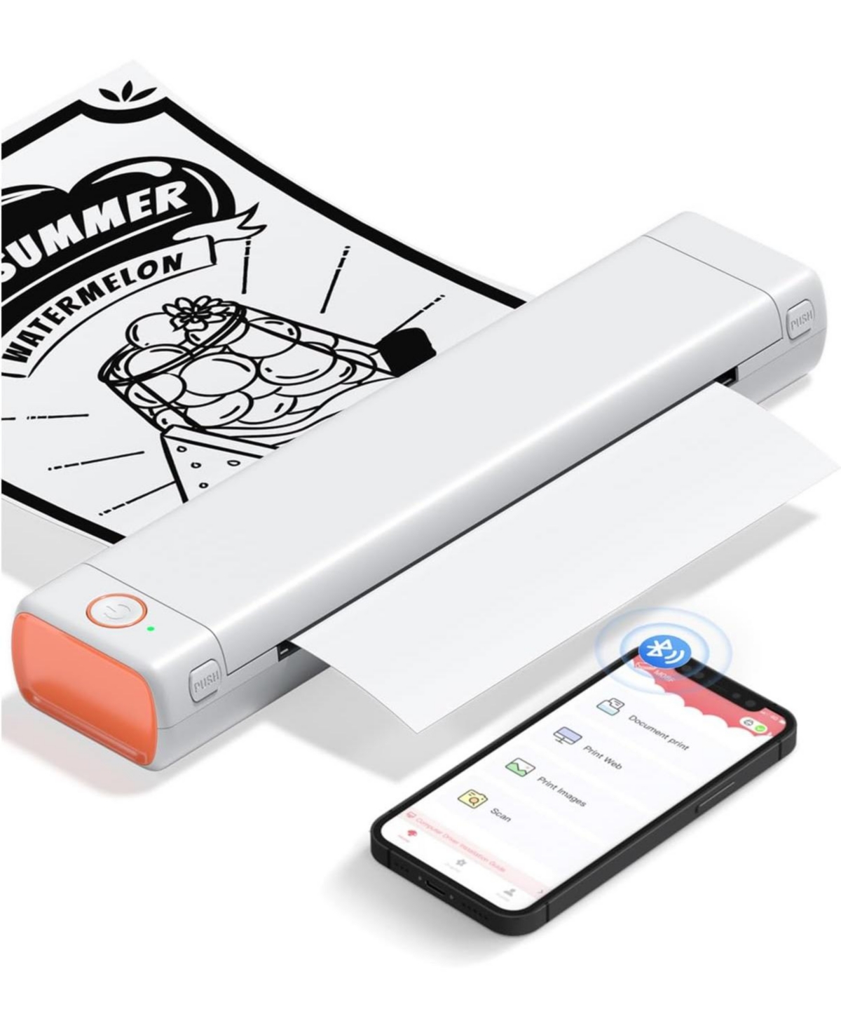 Click here for Phomemo Letter Thermal Printer - white prices