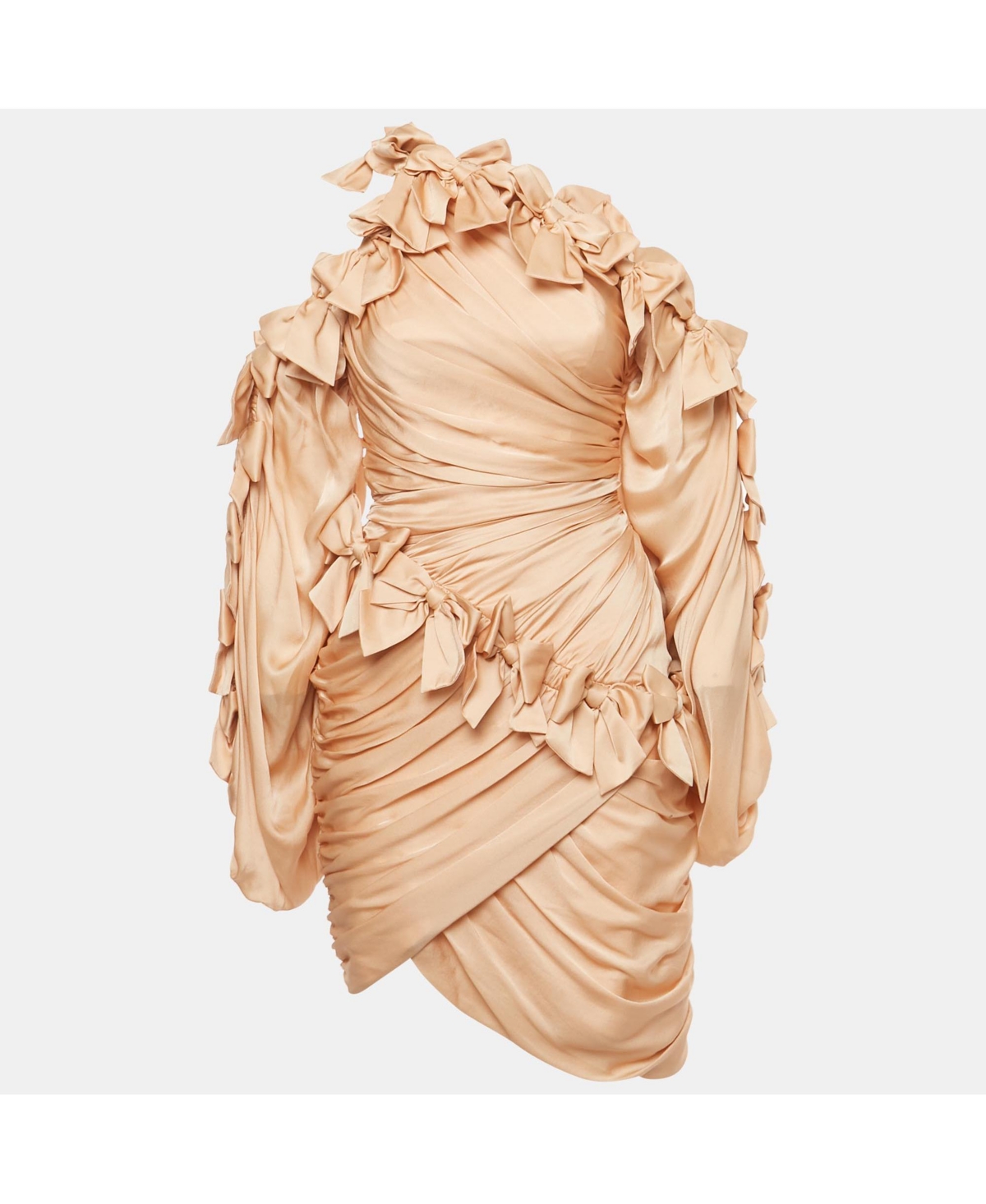 Click here for Pre-Owned Zimmermann Womens Beige Silk Bow Detail... prices