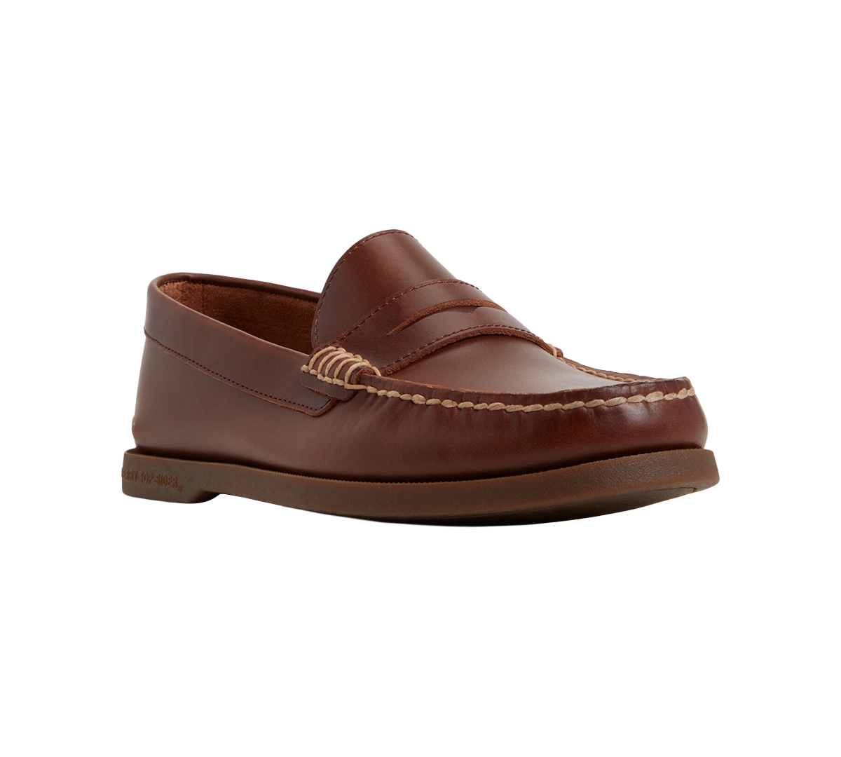 Click here for Sperry Mens Ao Harbor Slip-On Loafers - Brown prices
