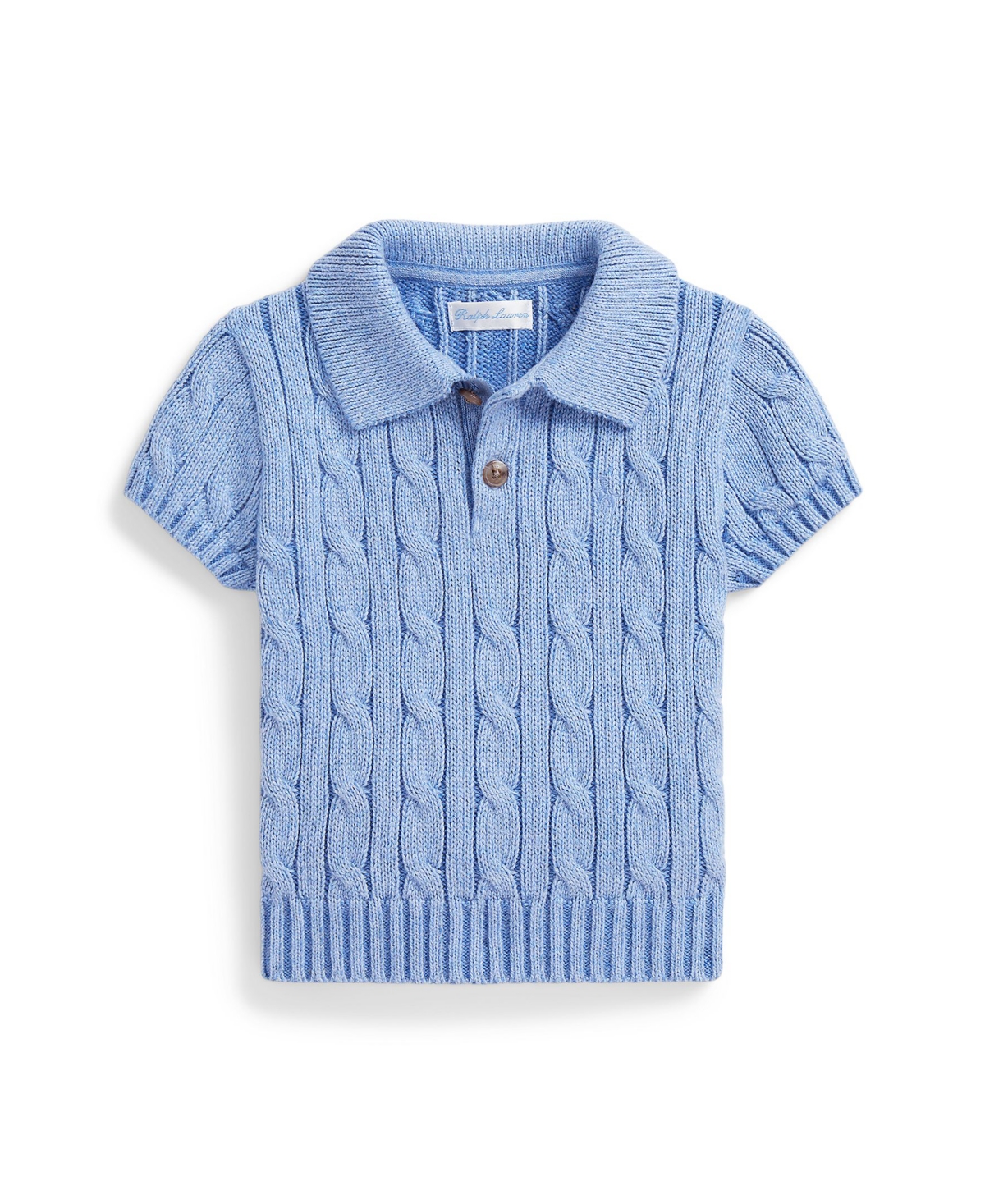 Click here for Polo Ralph Lauren Baby Boys Cable-Knit Polo Collar... prices