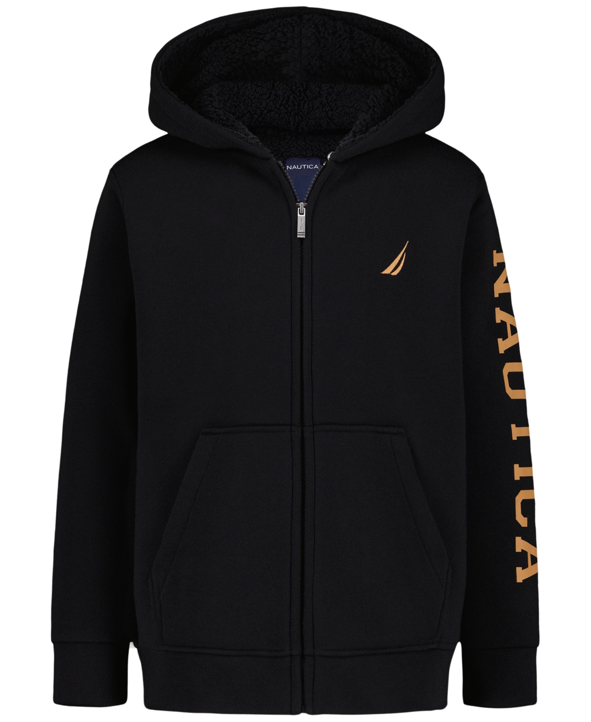 Click here for Nautica Boys 8-20 Zip-Up Hoodie - True Black prices