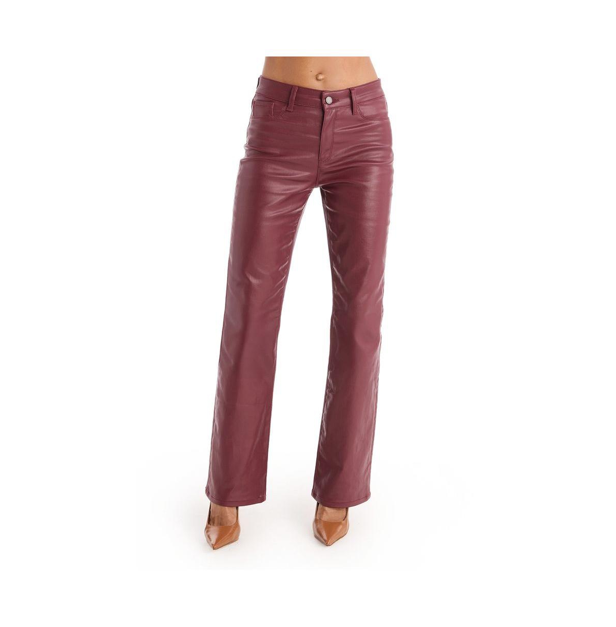 Click here for The Noli Shop Womens Aria Coated Flare Jean - Merl... prices