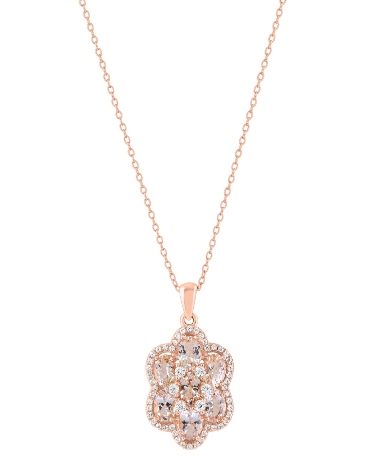 Click here for Effy Collection Morganite (2-3/4 ct. t.w.) and Whi... prices