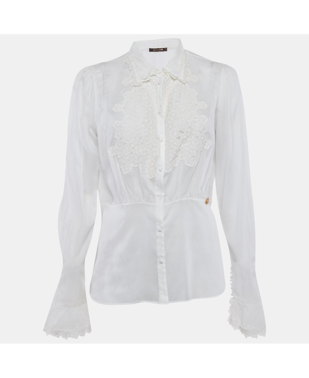 Click here for Pre-Owned Roberto Cavalli Womens Cambric Cotton Fl... prices