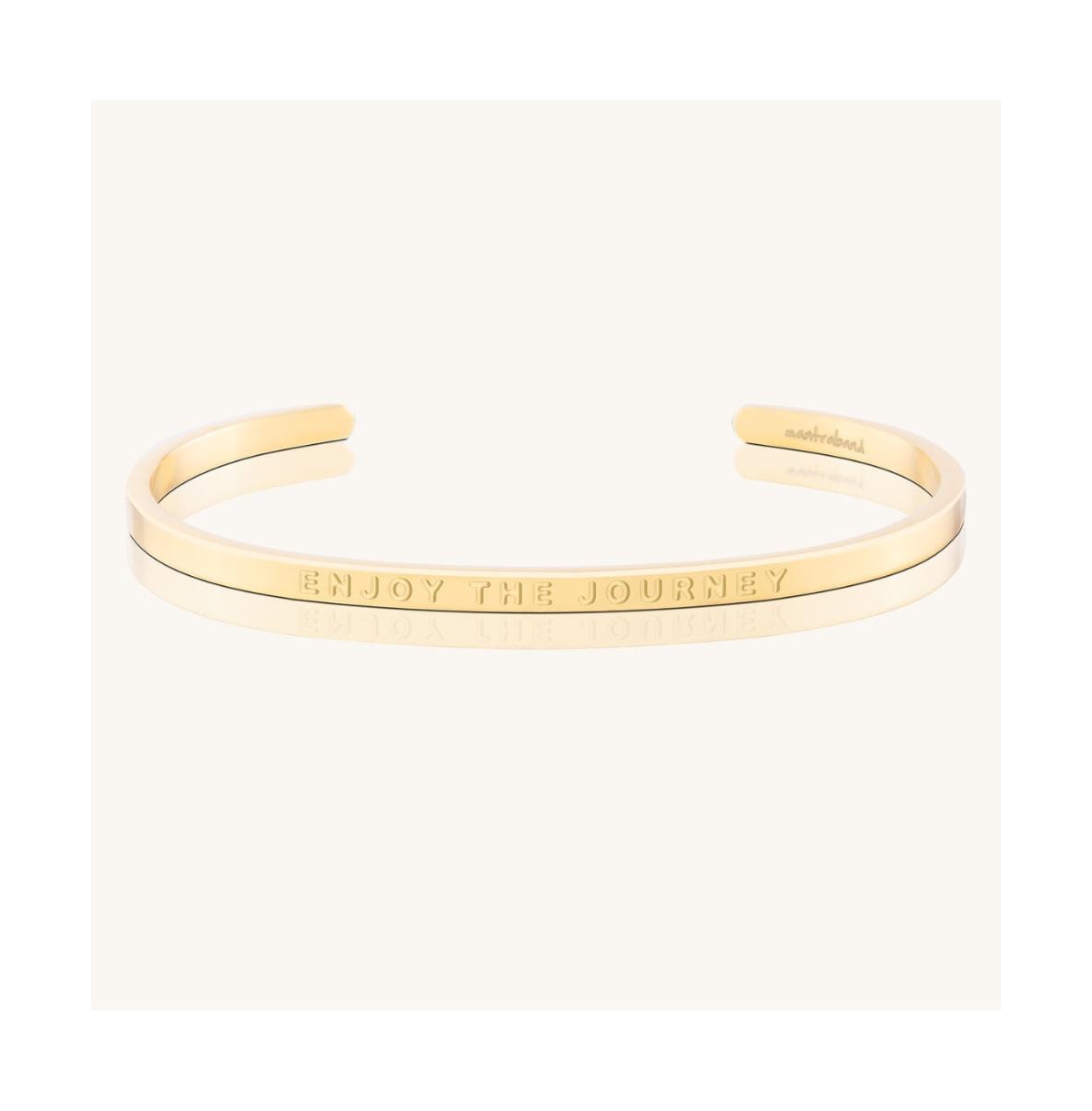 Click here for Mantra Enjoy The Journey Bracelets Yellow Gold / W... prices
