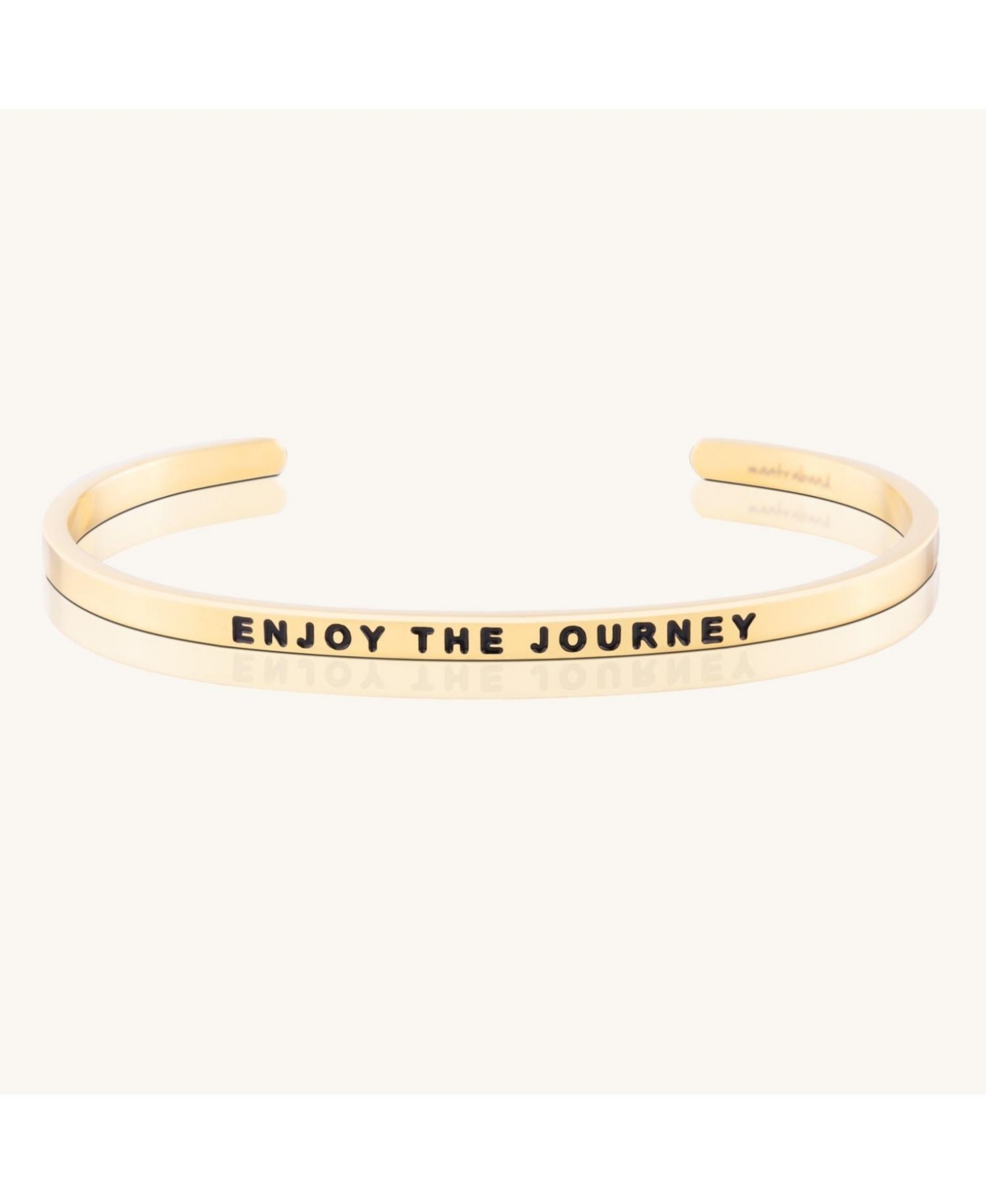 Click here for Mantra Enjoy The Journey Bracelets Yellow Gold / W... prices