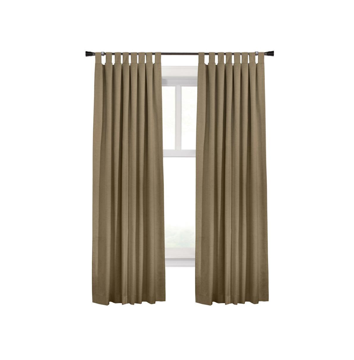 Click here for Commonwealth Ventura Tab Top Curtain Panel Pair Wi... prices
