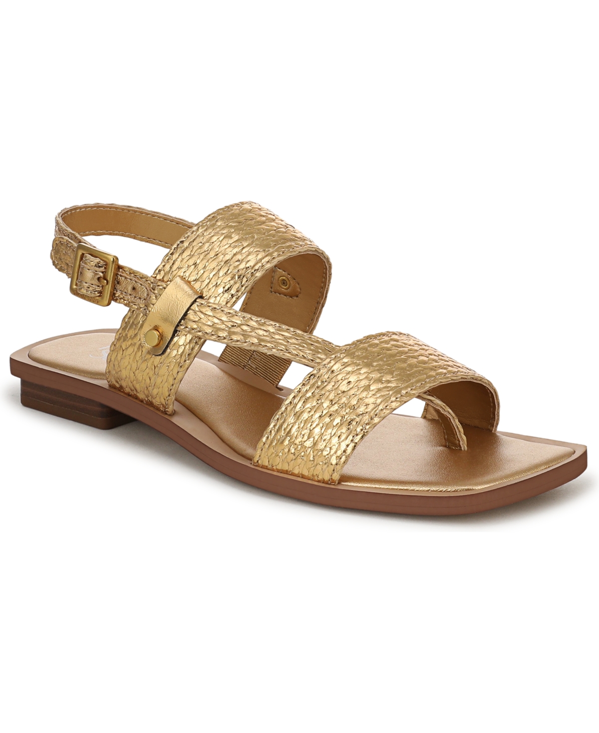 Click here for Franco Sarto Womens Enrica Open Toe Slingback Sand... prices