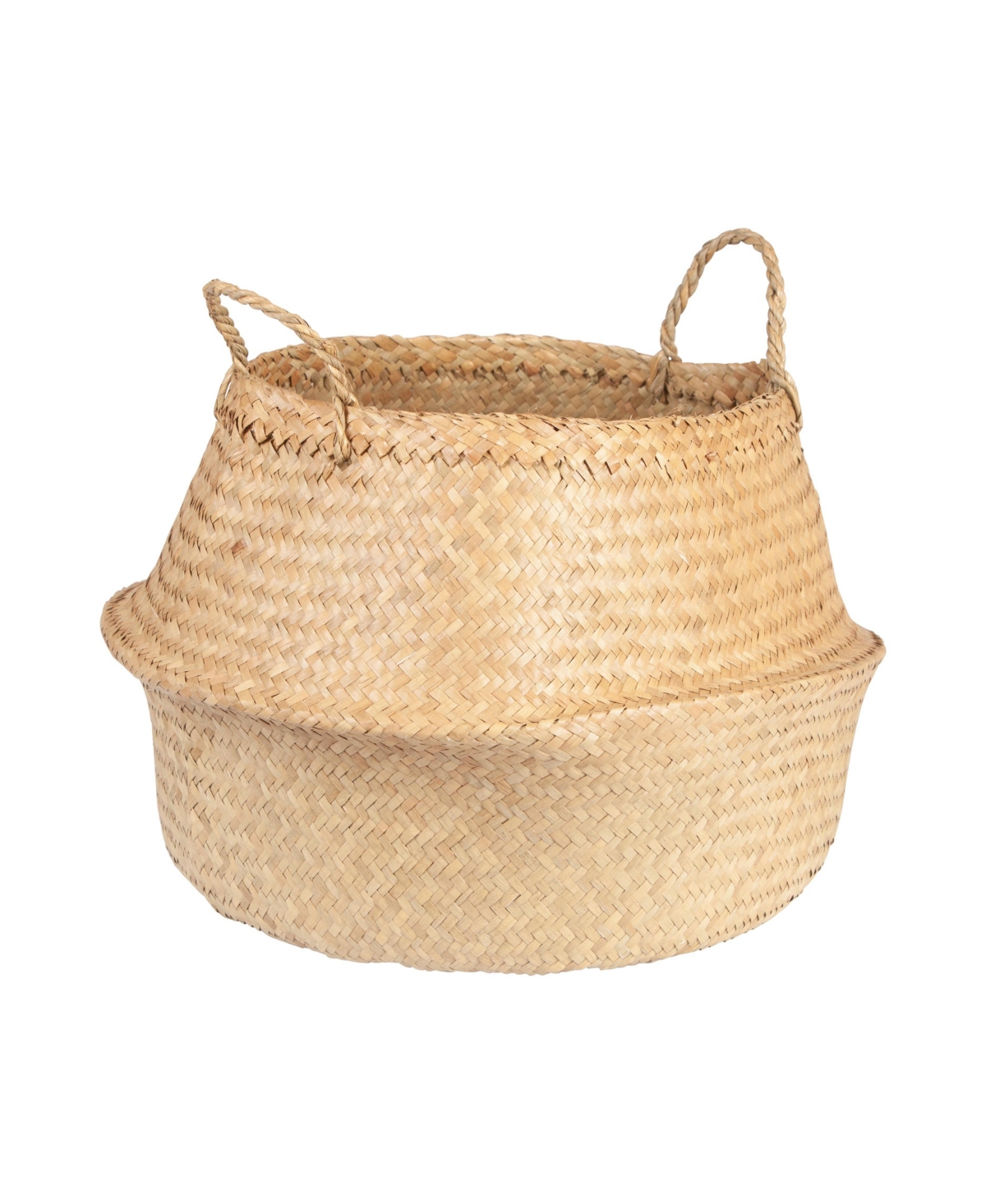 Click here for Storied Home Handwoven Seagrass Basket Storage wit... prices