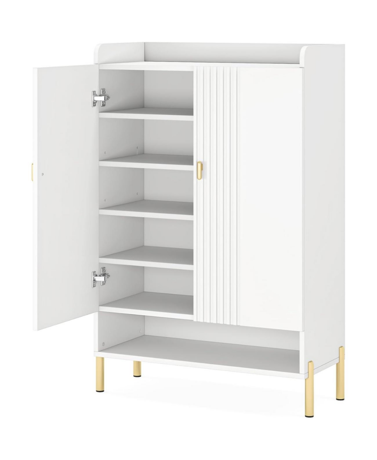Click here for Slickblue Shoe Cabinet with Dual Shelves and Door... prices