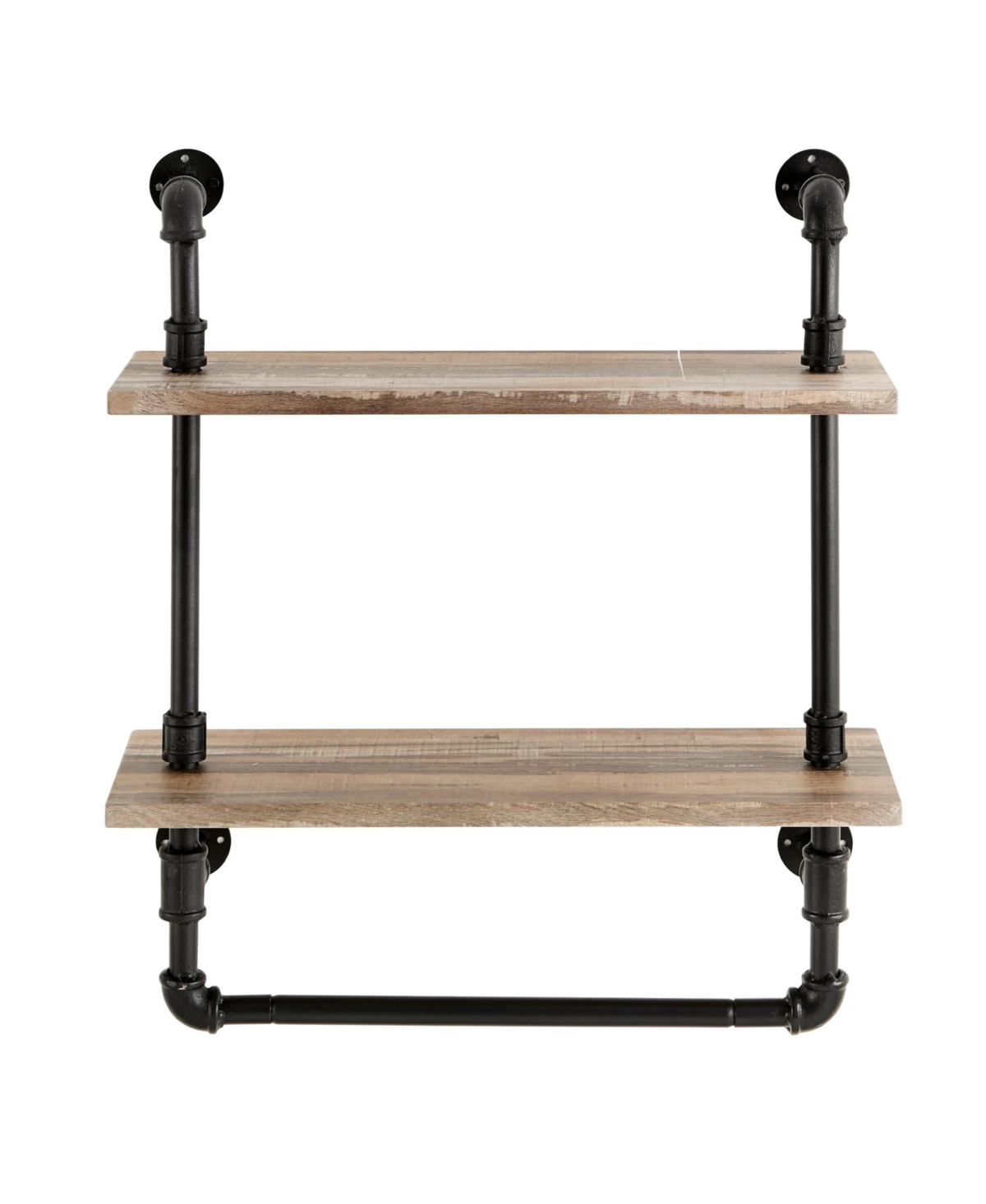 Click here for Danya B Olivia Double Shelf Unit with Towel Rod -... prices