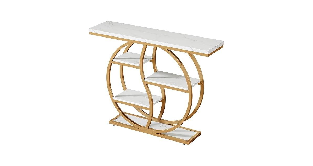 Click here for Tribesigns 47.24" Industrial Console Table  5... prices