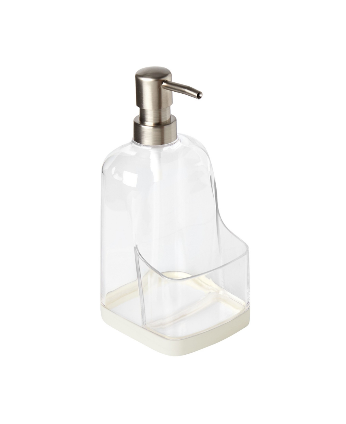 Click here for Spectrum Cora Soap Pump Sponge Holder - Buttercrea... prices