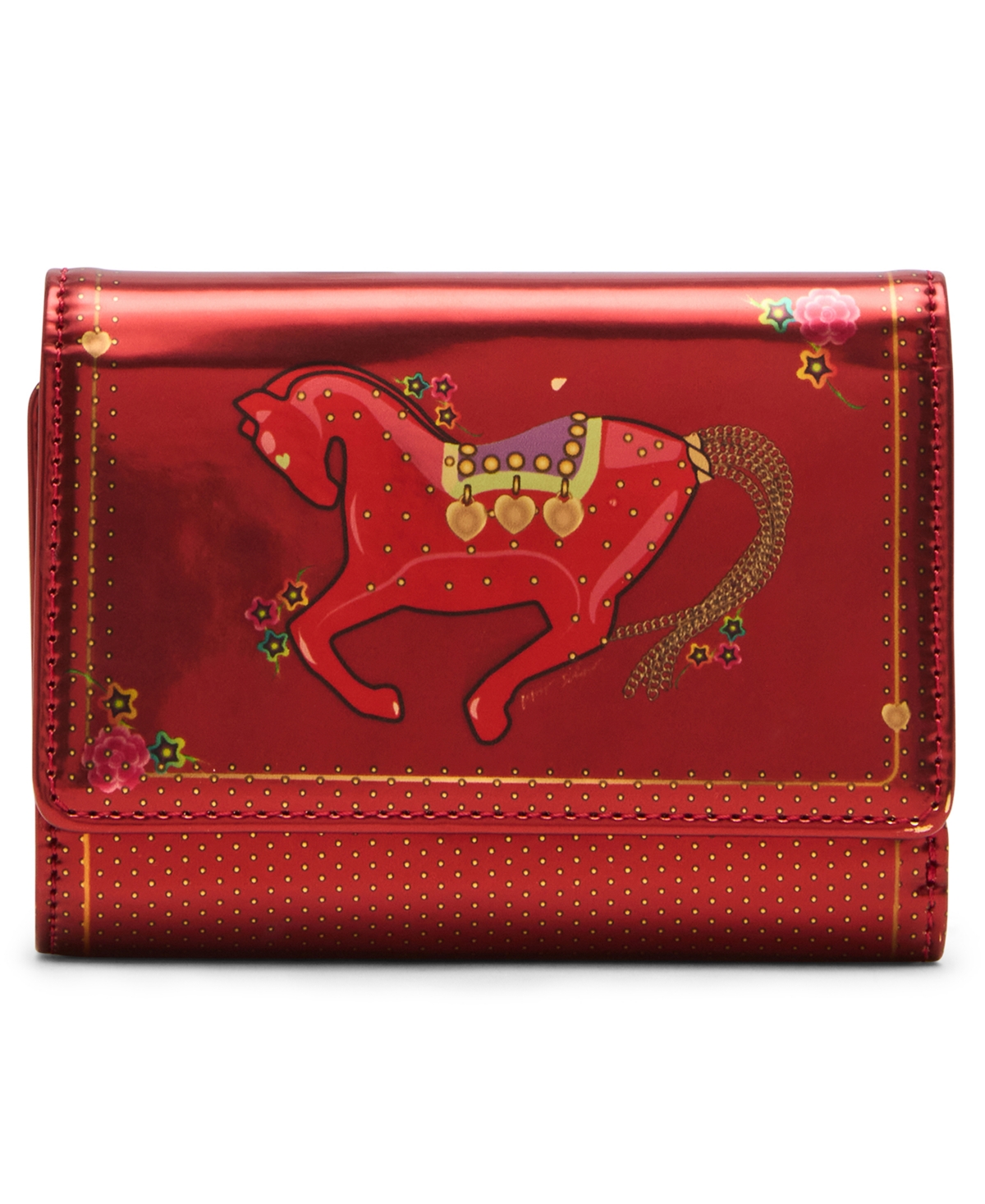 Click here for Betsey Johnson Cny Wallet - Red prices