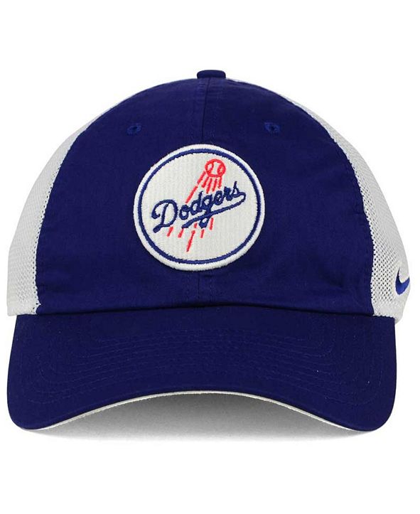 Nike Los Angeles Dodgers Dri-FIT Mesh Swoosh Adjustable Cap & Reviews ...