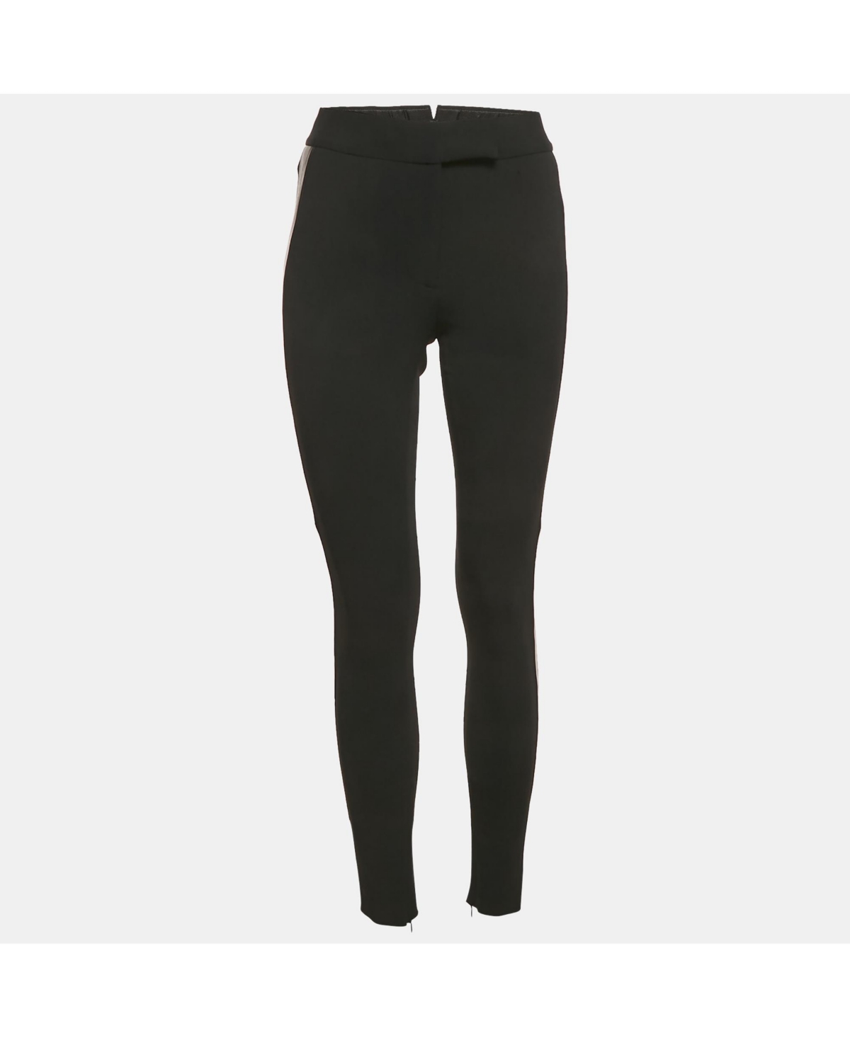 Click here for Pre-Owned Tom Ford Womens Black Crepe Leather Trim... prices