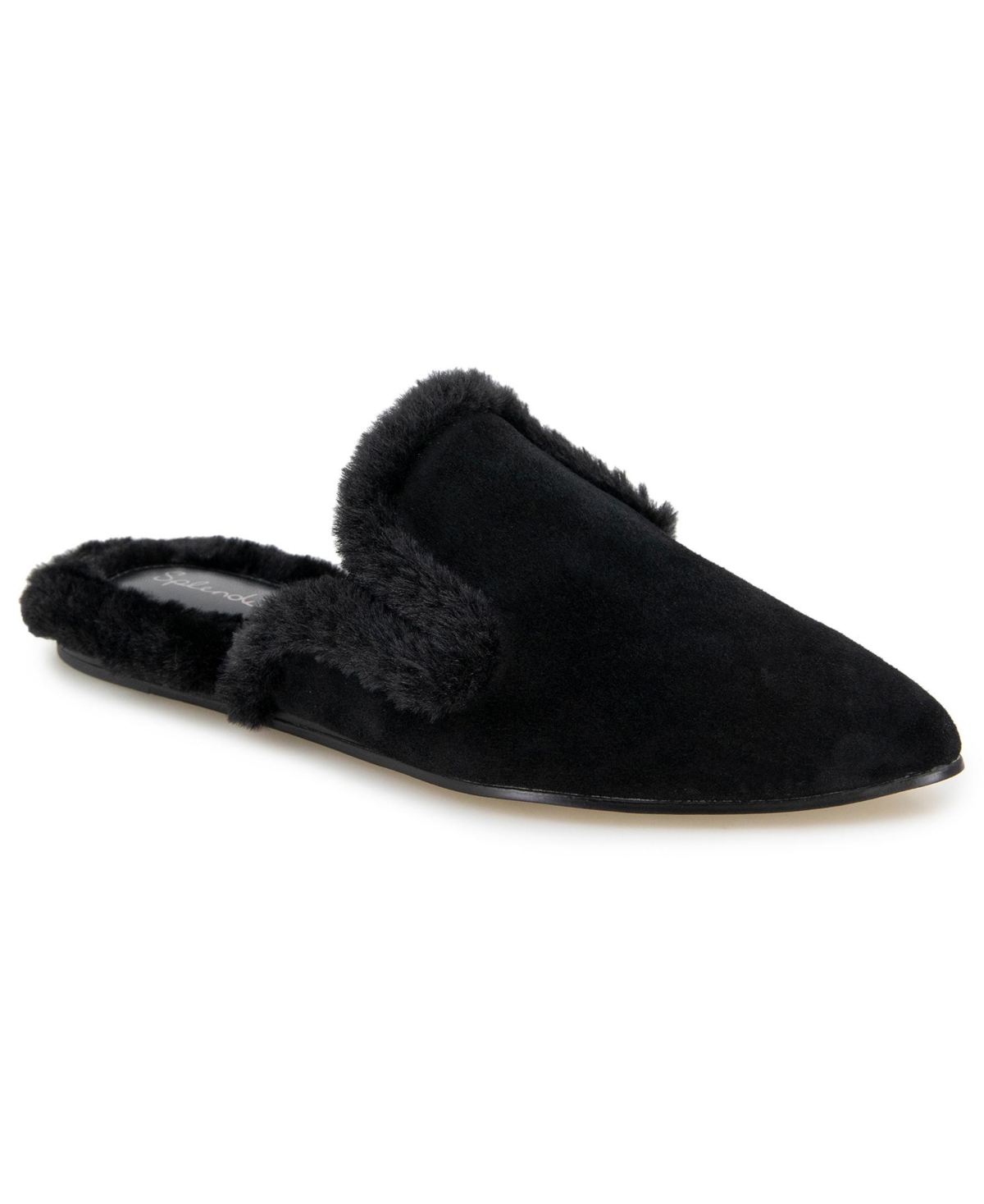 Click here for Splendid Womens Liza Black Fur - Black fur prices