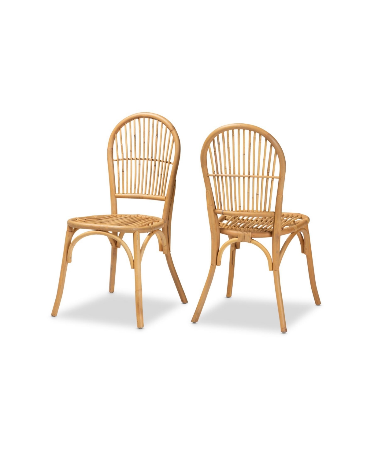 Click here for Furniture Wina 2-Pc. Rattan Bohemian Chair Set - N... prices
