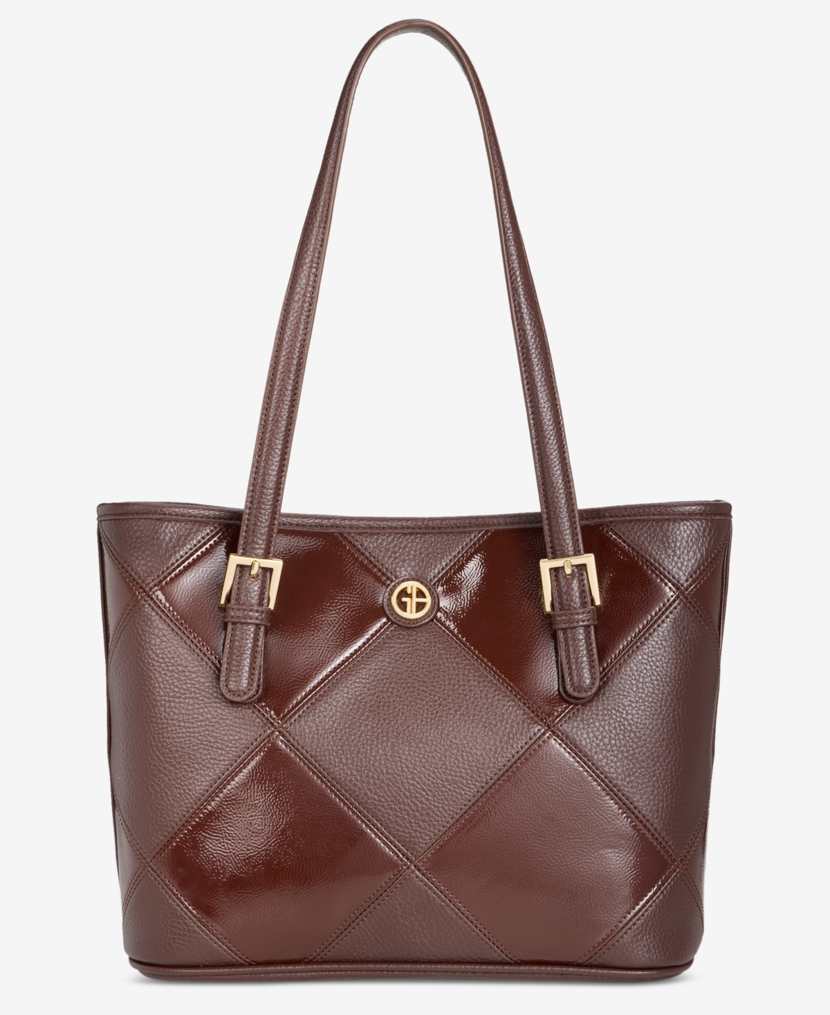 Click here for Giani Bernini Large Quilted Tulip Tote  Exclusivel... prices