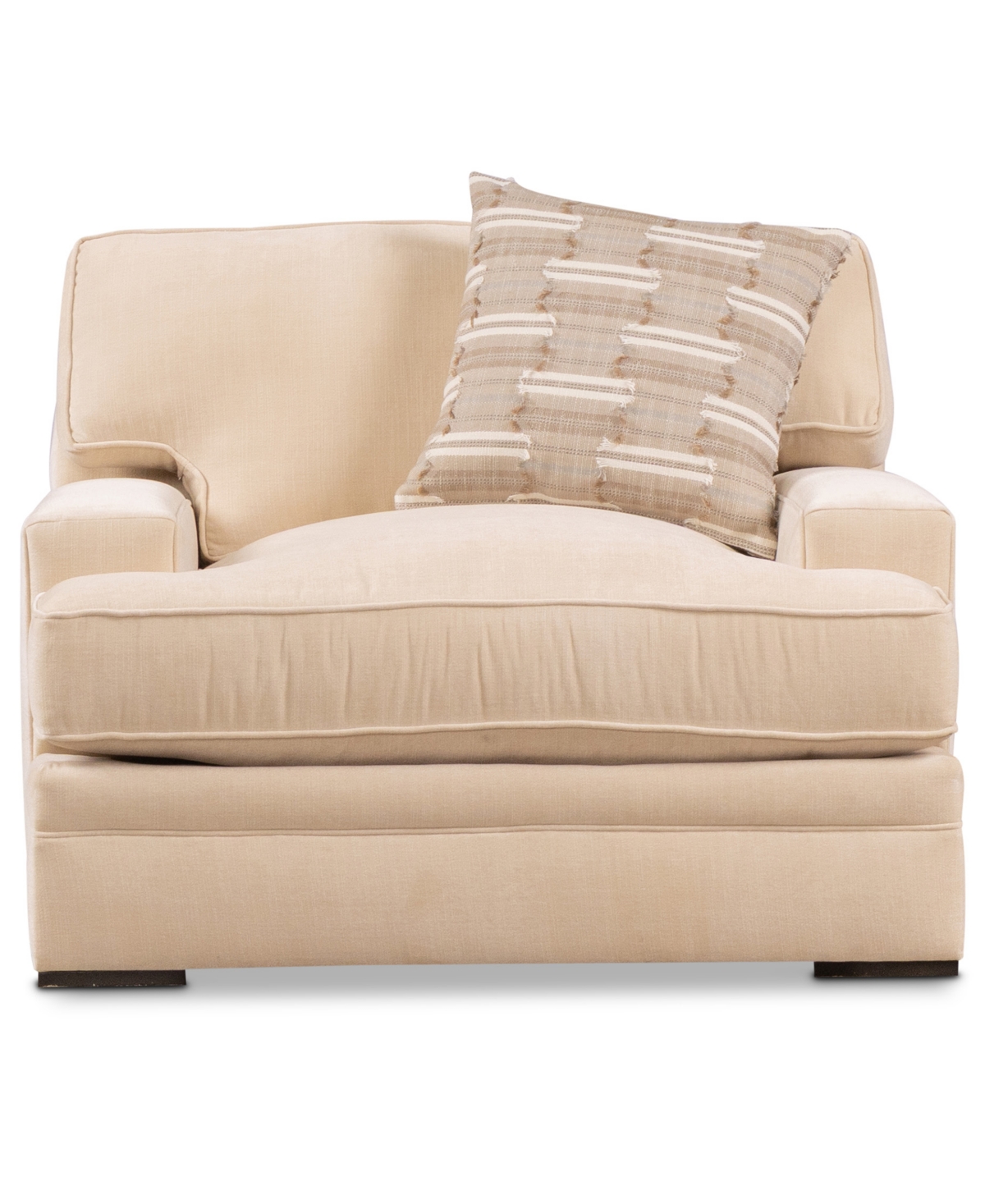 Click here for Teddie 46 Fabric Arm Chair - Cream prices