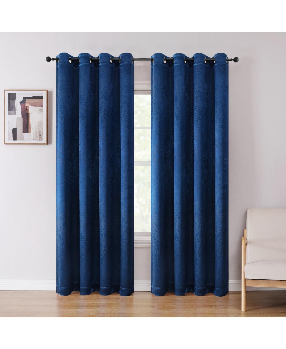 Click here for Kate Aurora Set of 2 Leeds Floral Leaves Embossed... prices