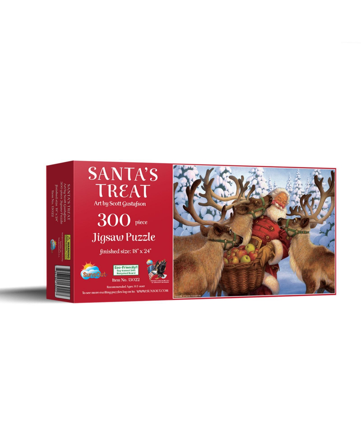 Click here for SunsOut Santas Treat 300 piece Jigsaw Puzzle for A... prices