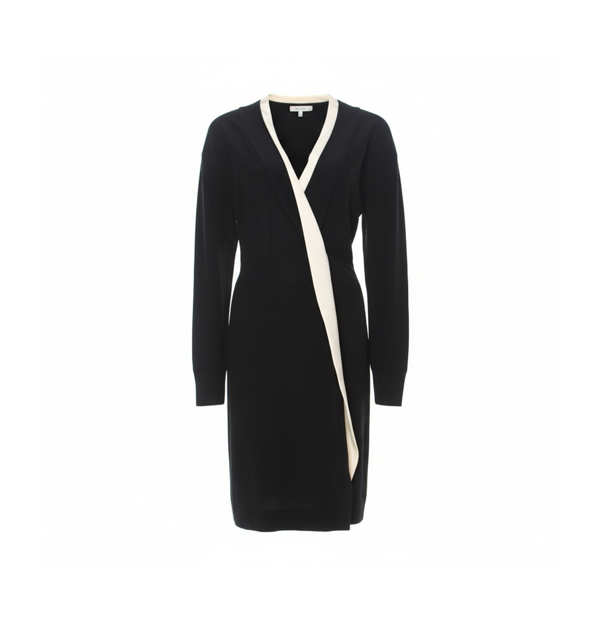 Click here for Pre-Owned Marni Womens Black Silk Crepe Contrast C... prices