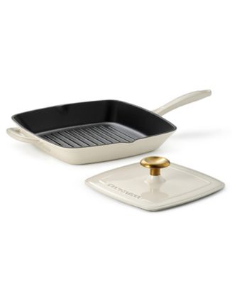 Tramontina Bestow Cast Iron 11" Grill Pan with Lid - Macy's