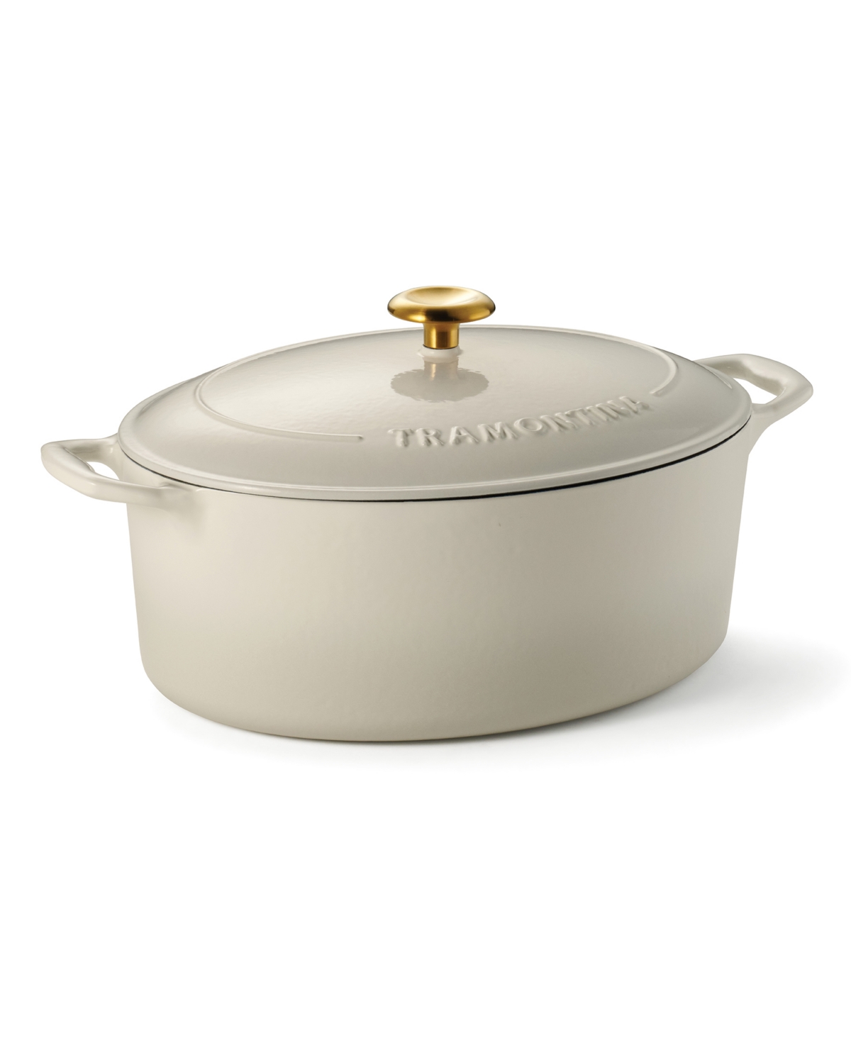 Click here for Tramontina Cast Iron 7-Quart Oval Dutch Oven Pot w... prices