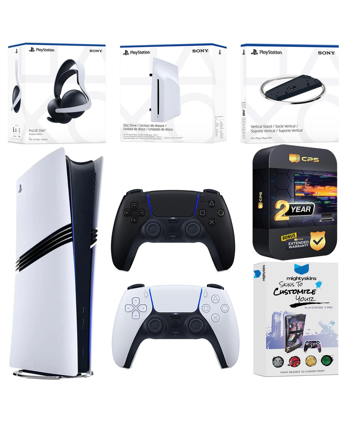 Click here for Sony PlayStation 5 Pro Digital Bundle with Disc Dr... prices