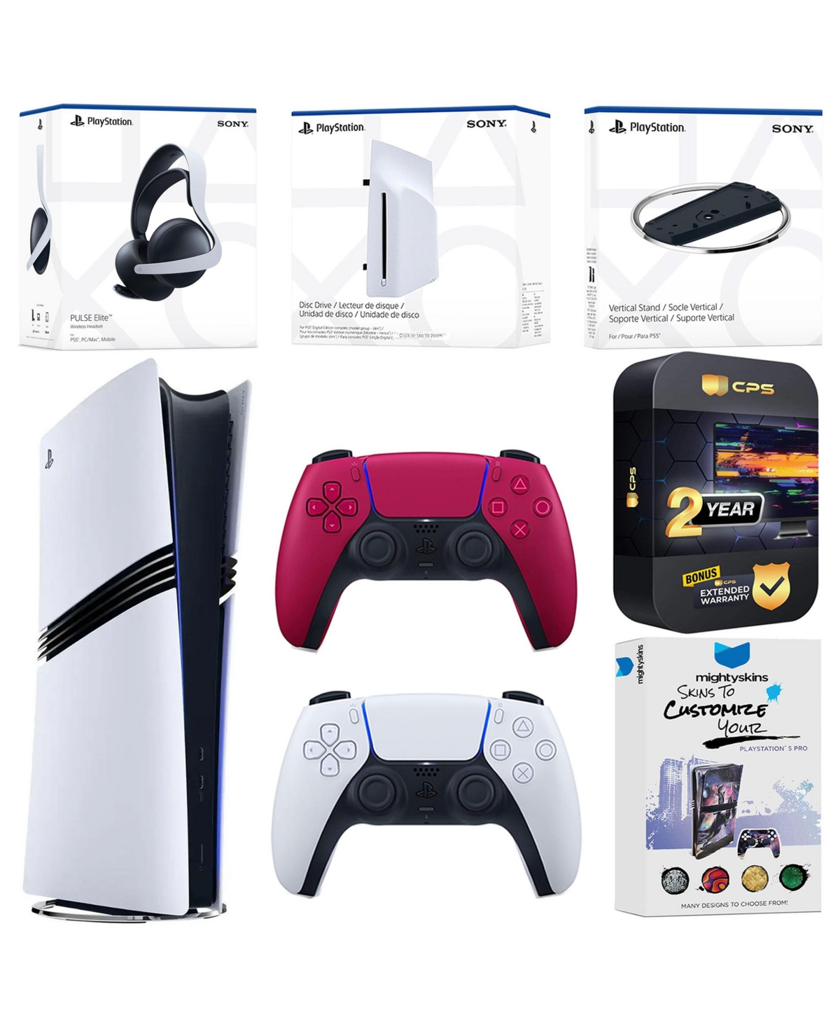 Click here for Sony PlayStation 5 Pro Digital Bundle with Disc Dr... prices