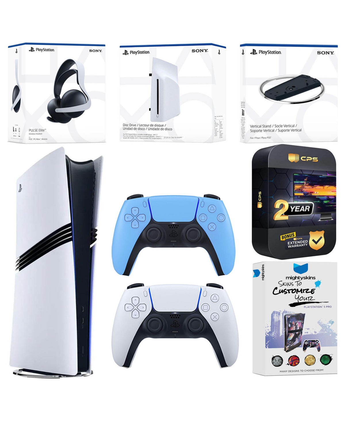 Click here for Sony PlayStation 5 Pro Digital Bundle with Disc Dr... prices