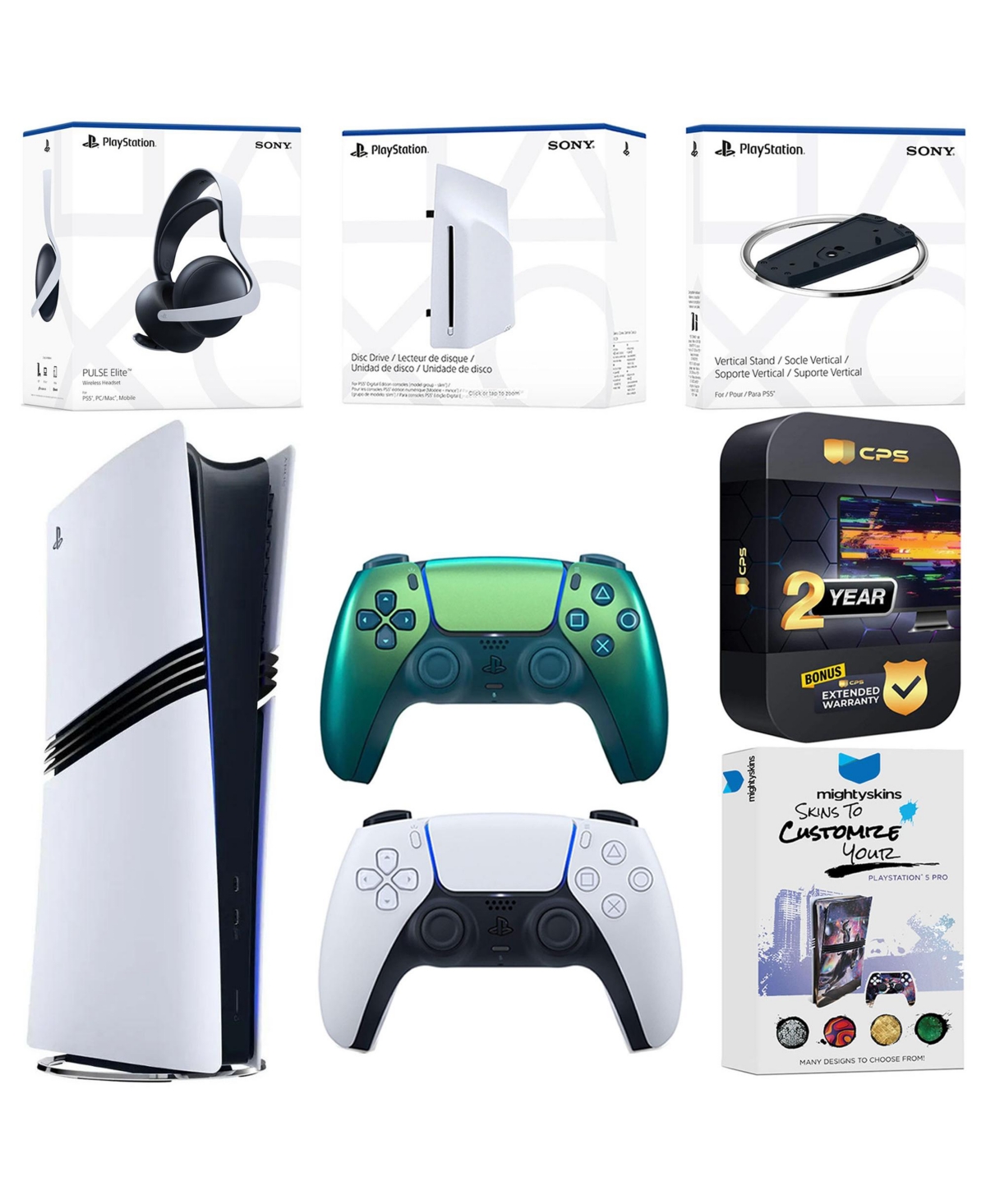 Click here for Sony PlayStation 5 Pro Digital Bundle with Disc Dr... prices