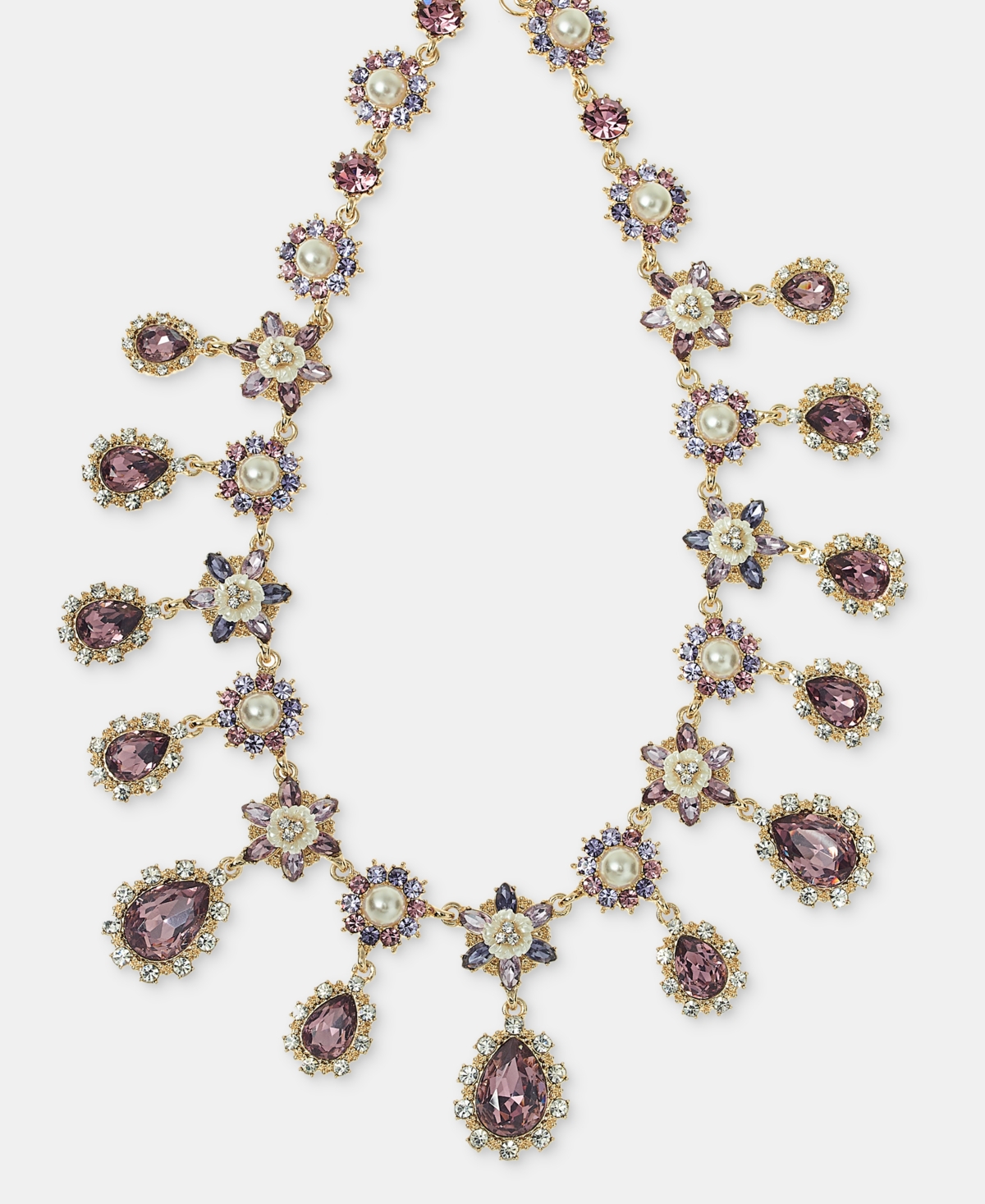 Click here for Marchesa Multi-Stone Statement Necklace  16 + 3 ex... prices