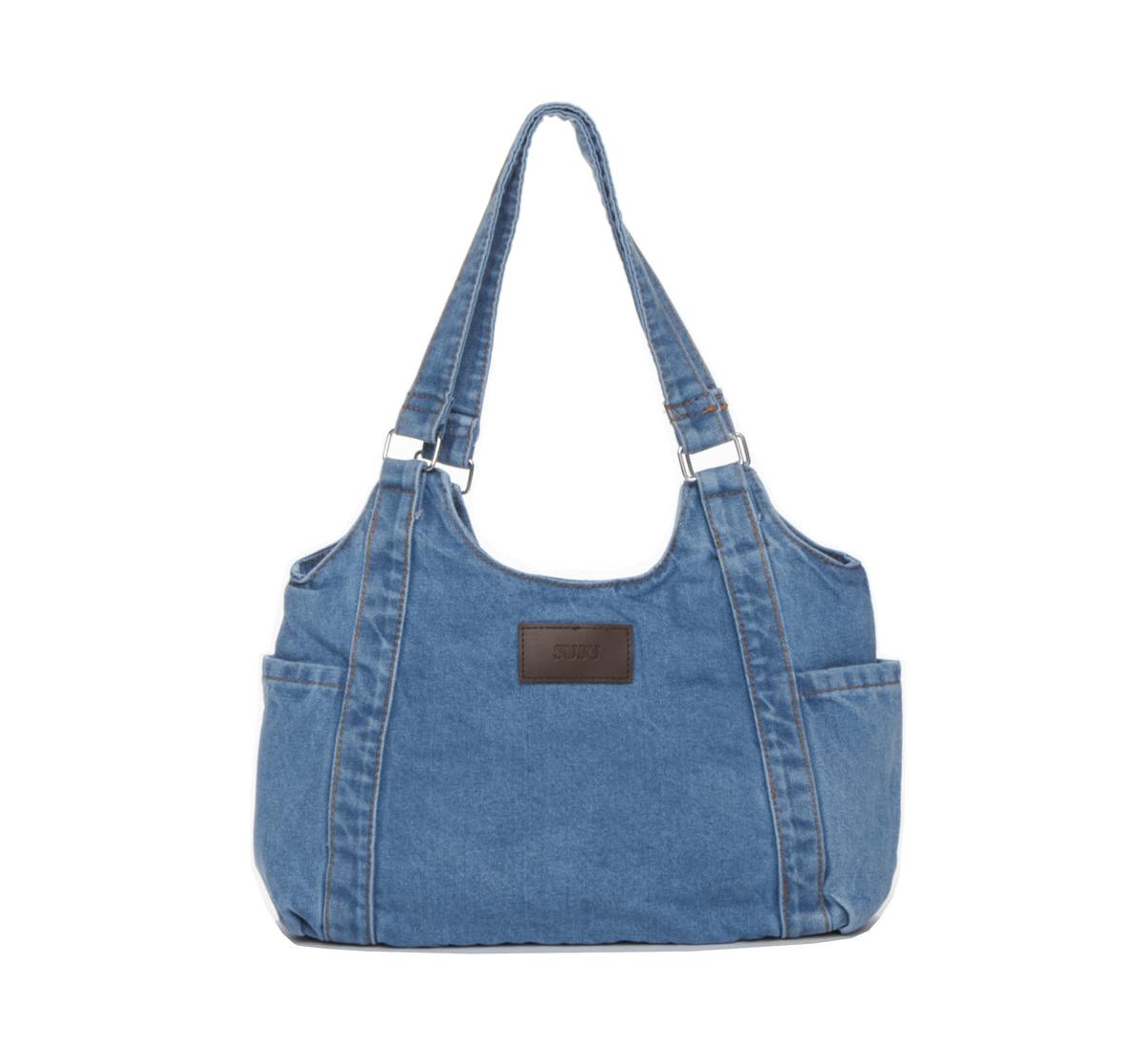 Click here for Susu Womens Denim Shoulder Tote Bag Hobo Bag Casua... prices