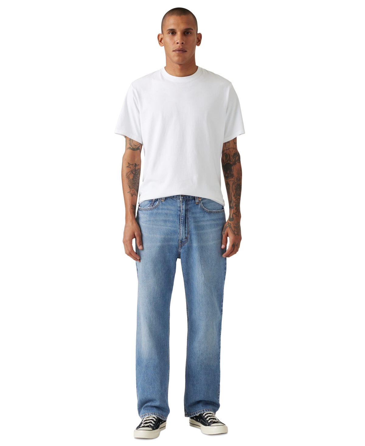 Click here for Levis Mens 565 Loose Straight Leg Jeans - Live you... prices
