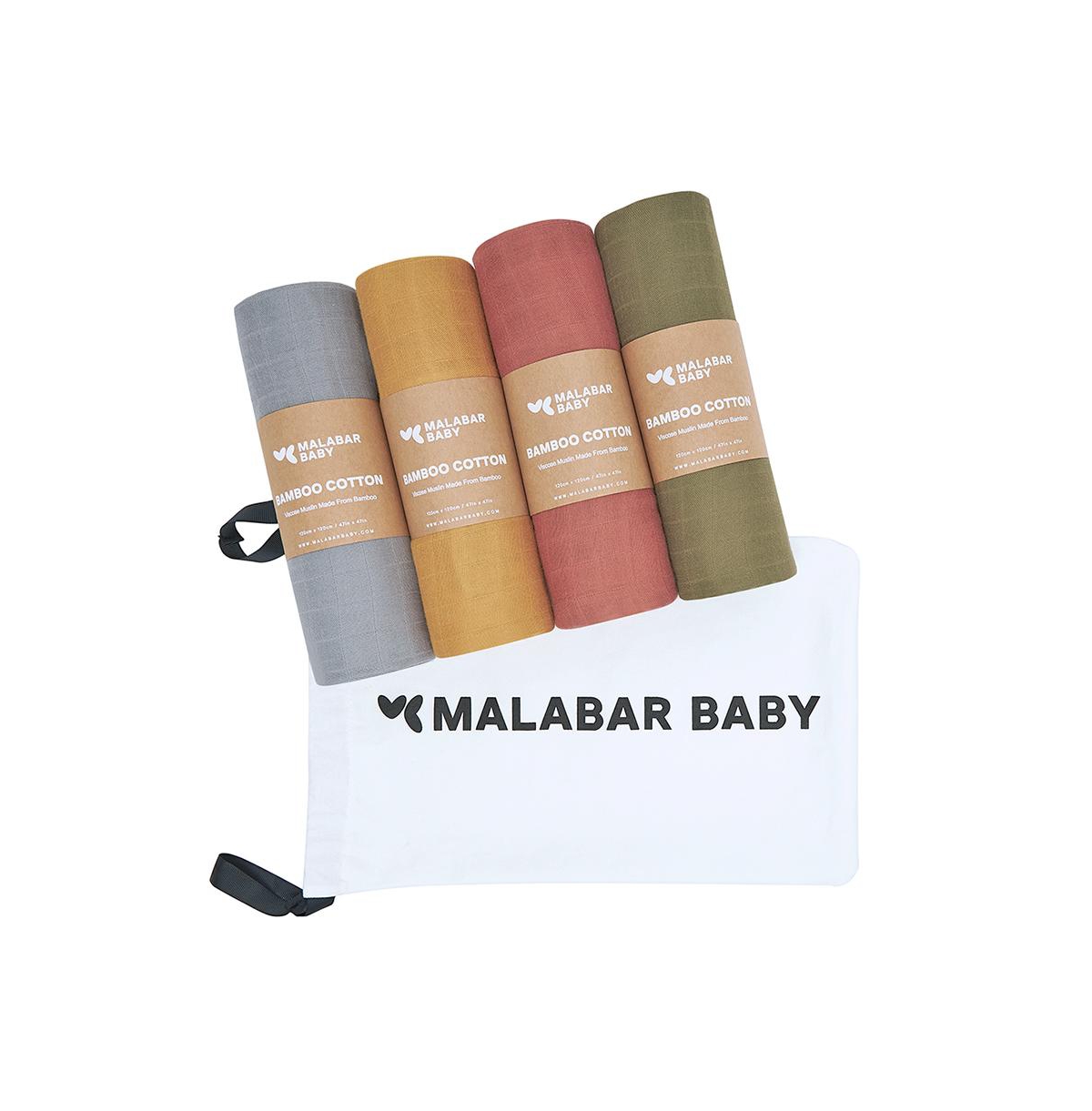 Click here for Malabar baby Swaddle Set - 4 Pack Gift Set - Multi prices