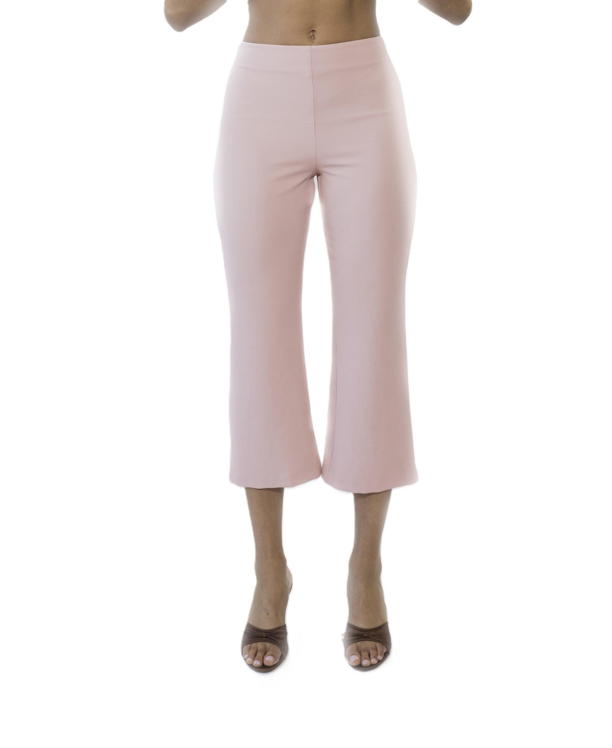 Click here for Alexia Admor Womens Quinn Flared Cropped Capri Pan... prices