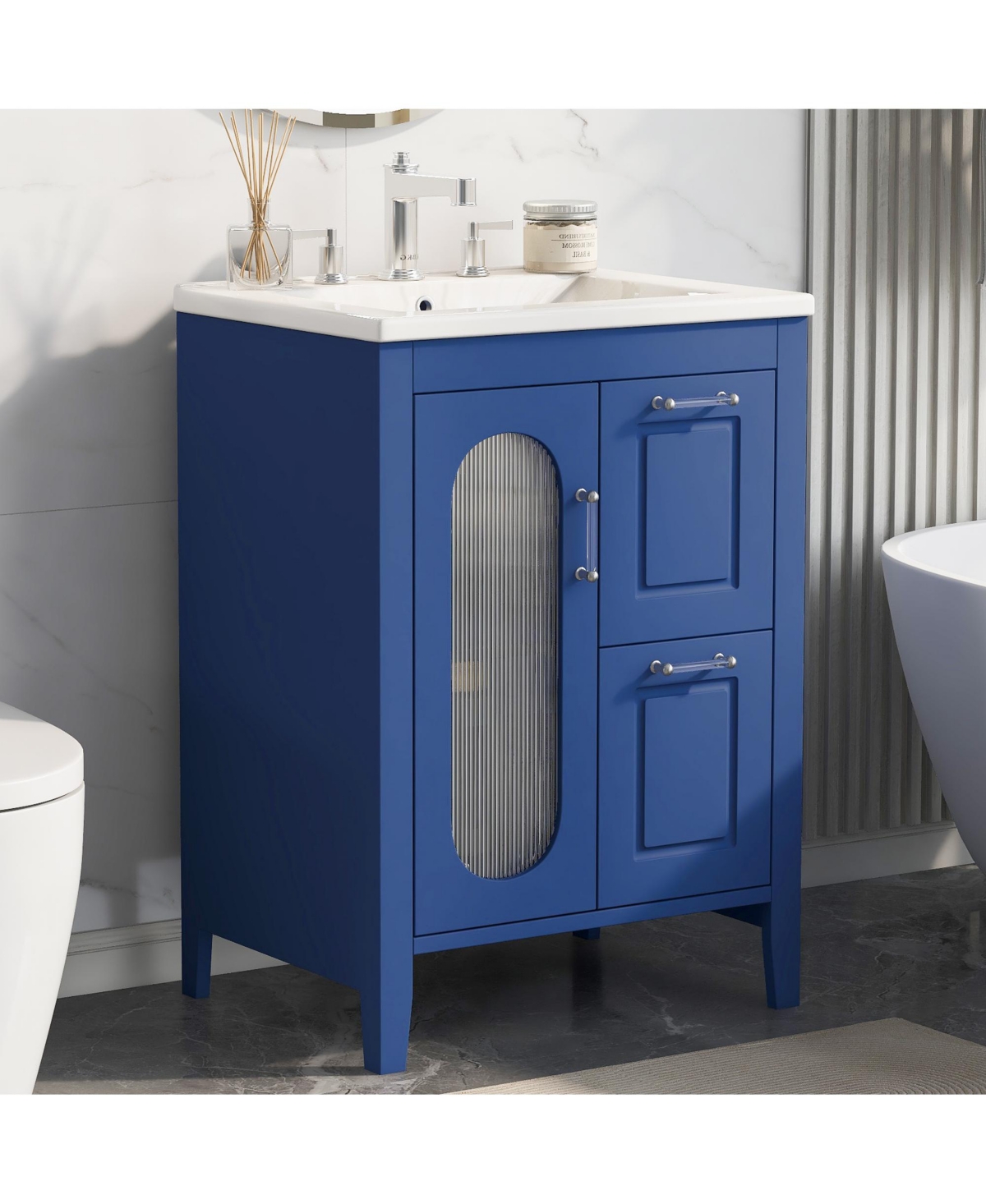 Click here for Casainc 24" Bathroom Vanity with Sink  2 Draw... prices