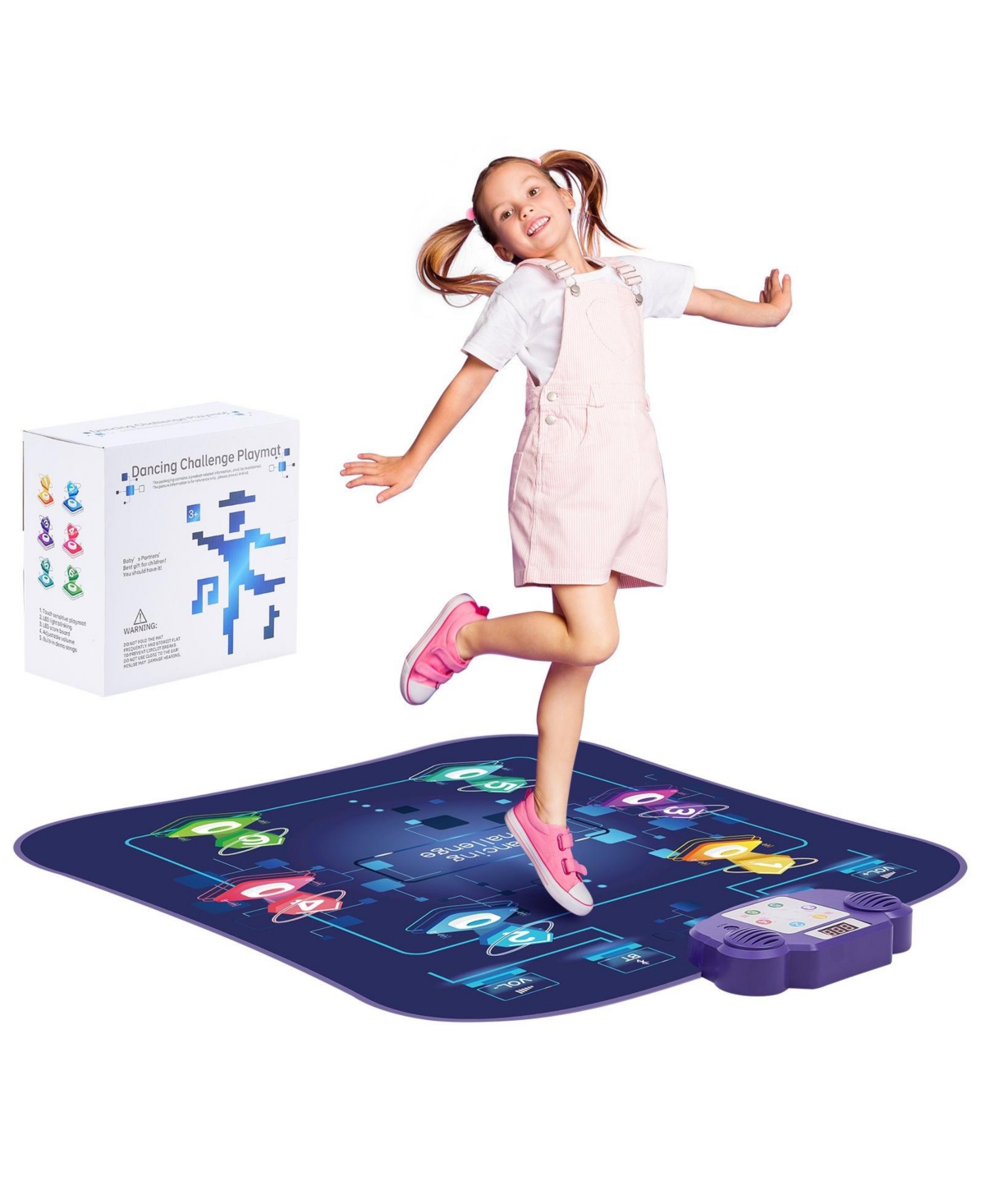 Click here for Mecale Dance Mat  6-Button Bluetooth Rhythm Play P... prices