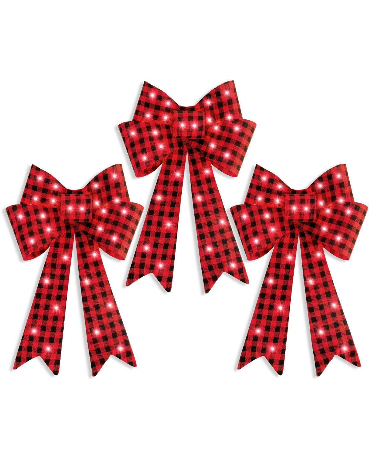 Click here for Best Choice Products Set of 3 Pre-Lit Christmas Bo... prices