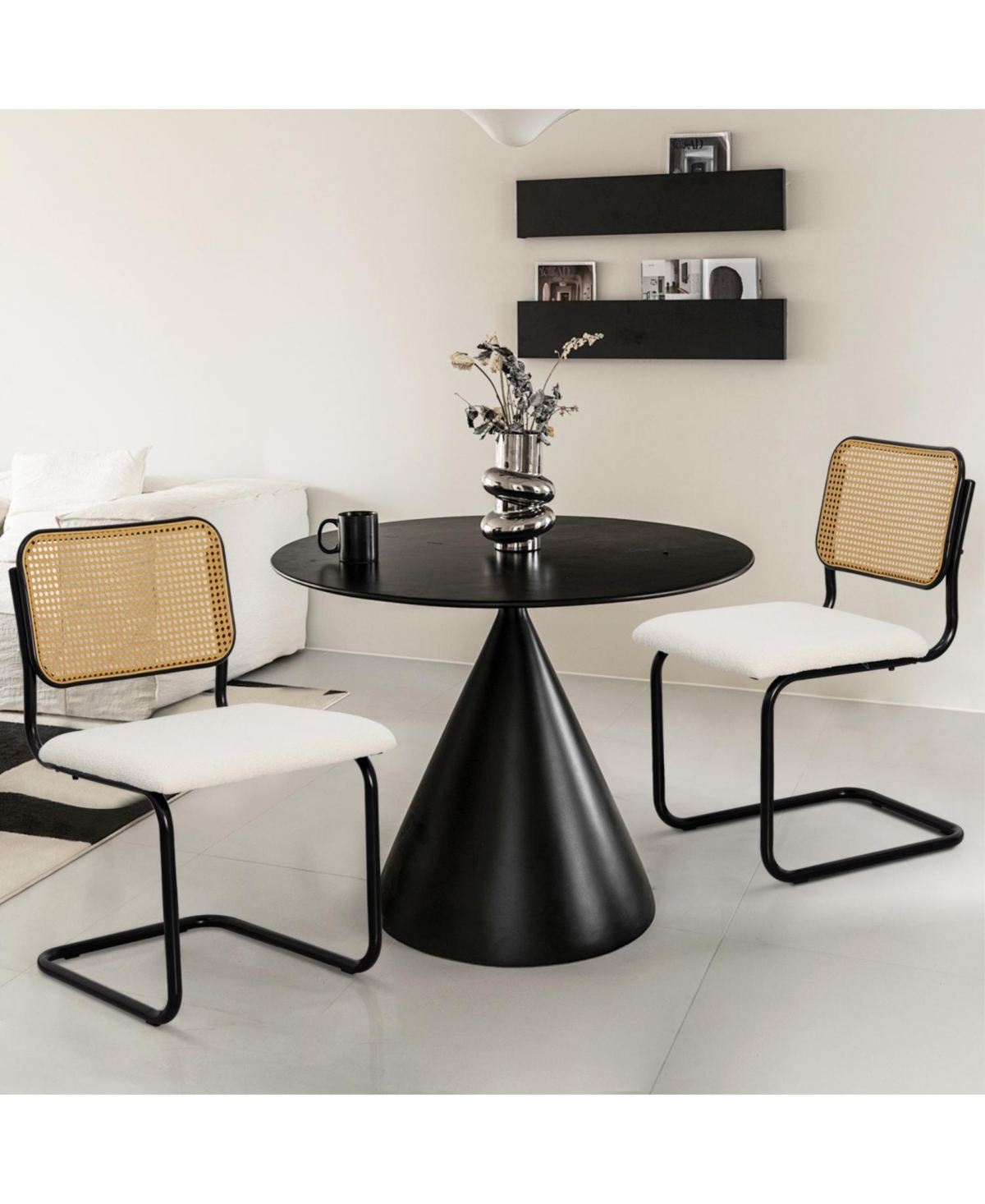 Click here for Streamdale Mid Century Modern Dining Chairs Set of... prices