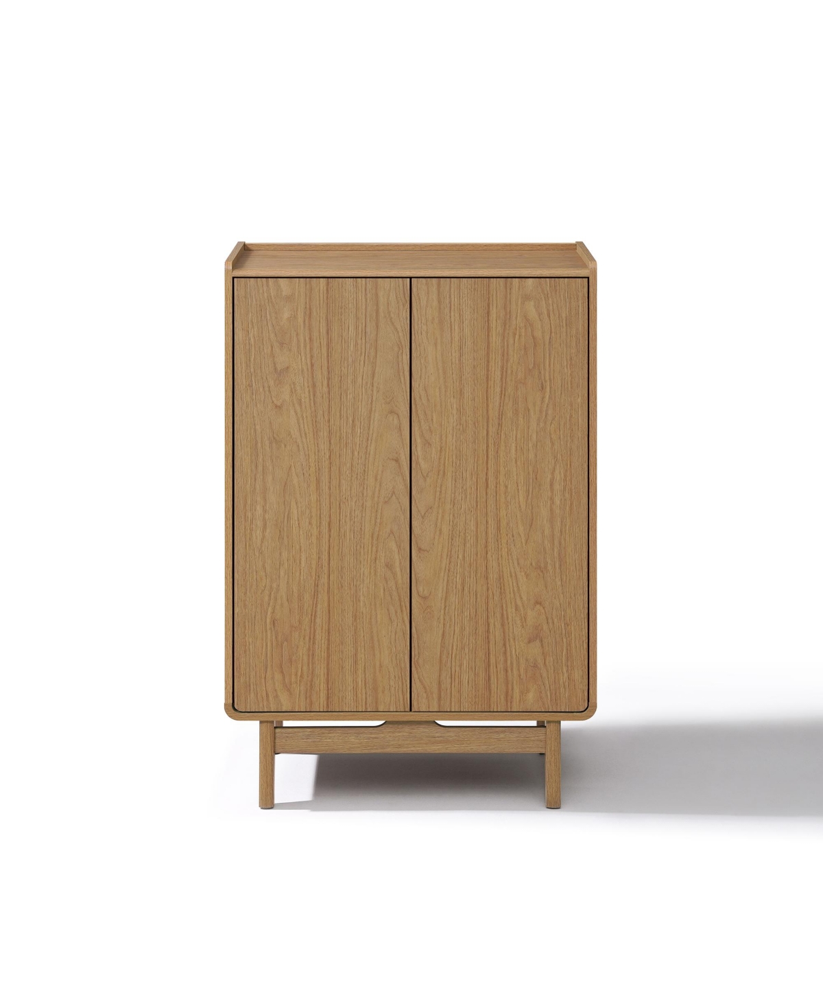 Click here for LuxenHome Oak Manufactured Wood 2-Door 31.1"... prices