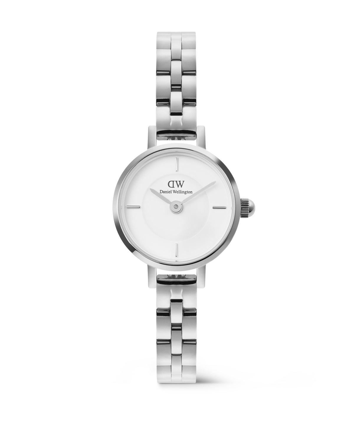 Click here for Daniel Wellington Womens Analog Silver-Tone Stainl... prices