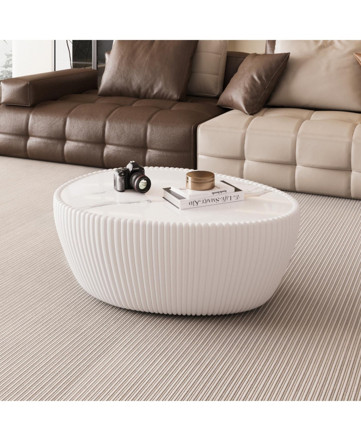 Click here for Streamdale Furniture Modern Pu Coffee Table for Li... prices