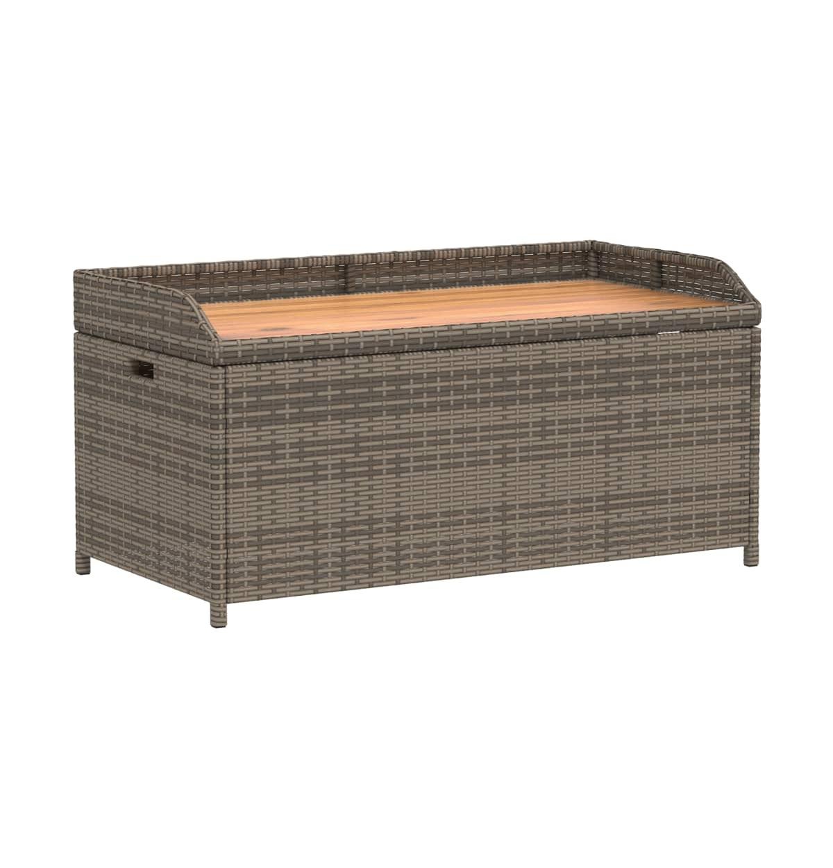 Click here for vidaXL Storage Bench Grey and brown - Gray prices