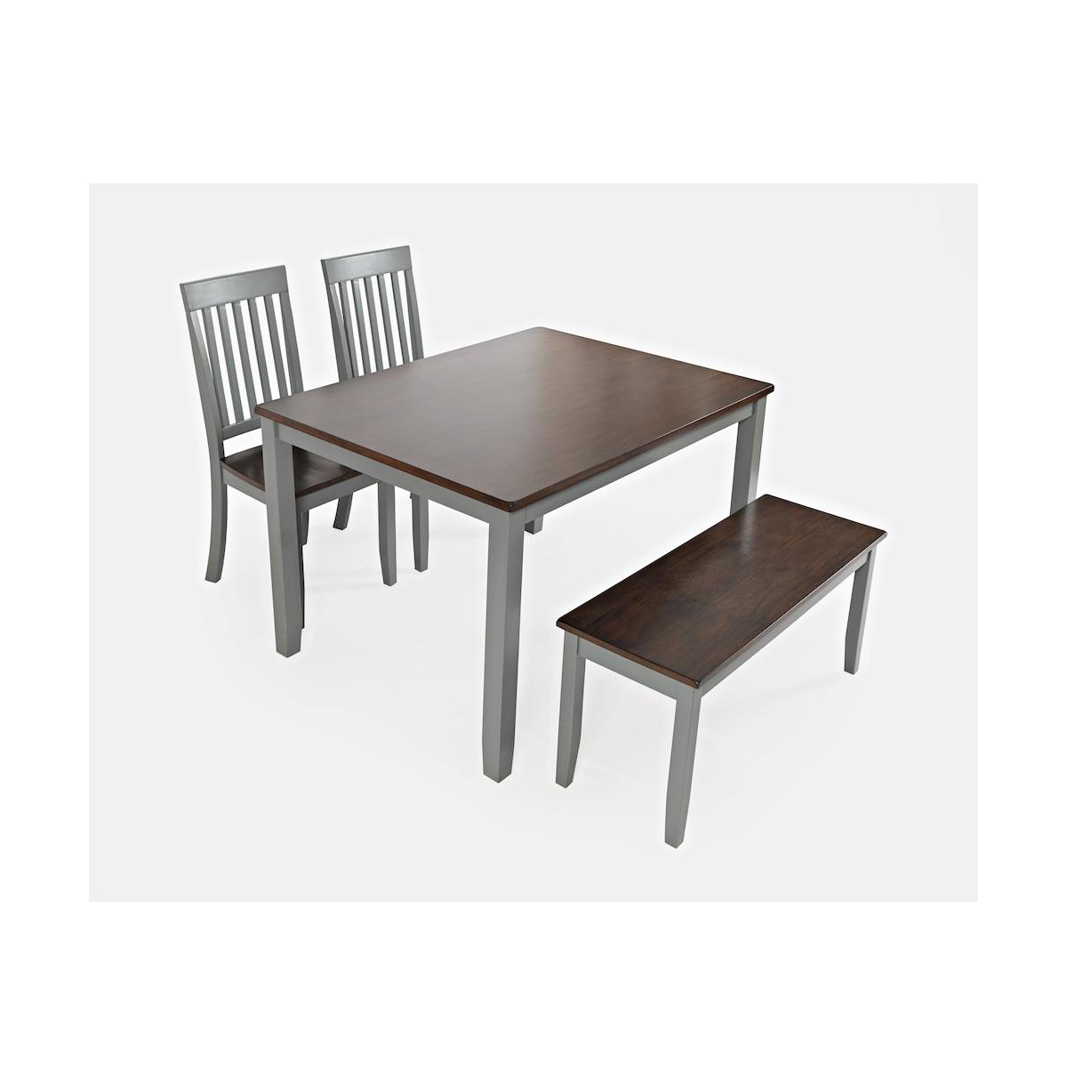 Click here for Jofran Decatur Lane Farmhouse 4 Piece Solid Wood D... prices